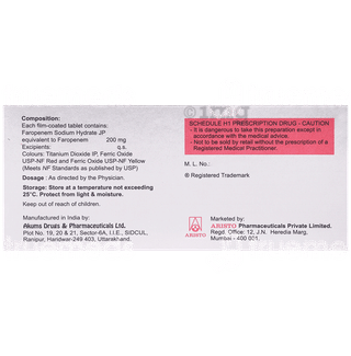 Mero O 200 Mg Tablet 6 - Uses, Side Effects, Dosage, Price | Truemeds