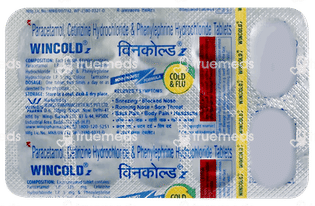Wincold Z Tablet 10 - Uses, Side Effects, Dosage, Price | Truemeds
