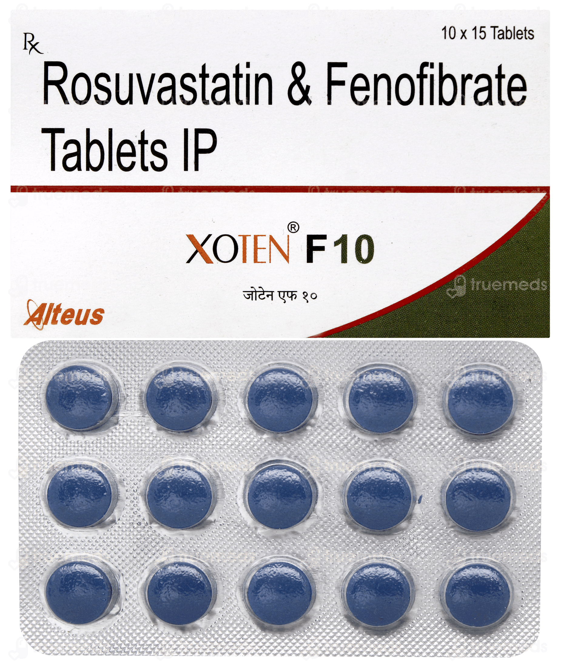 Xoten F 10 Tablet 15: Uses, Side Effects, Price & Substitutes