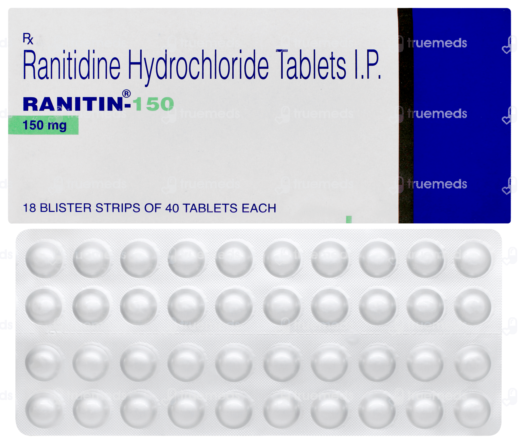 Ranitin 150 Tablet 40: Uses, Side Effects, Price & Substitutes