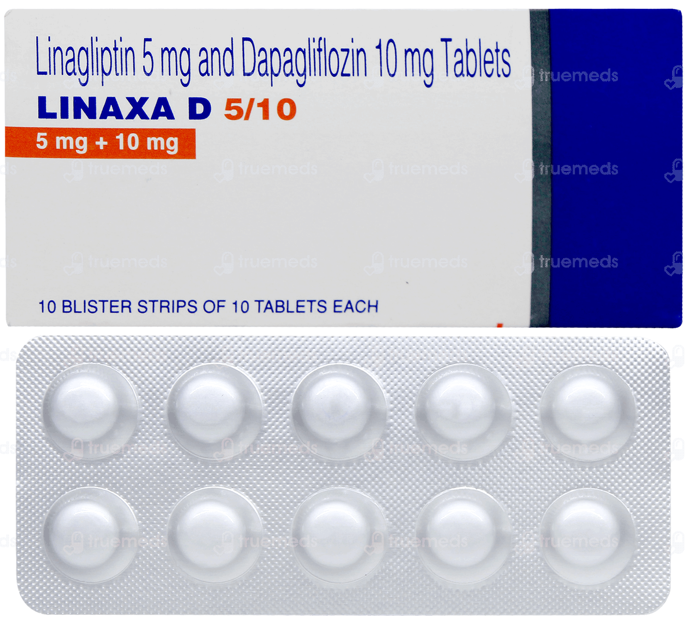 Linaxa D Tablet 10 - Uses, Side Effects, Dosage, Price | Truemeds