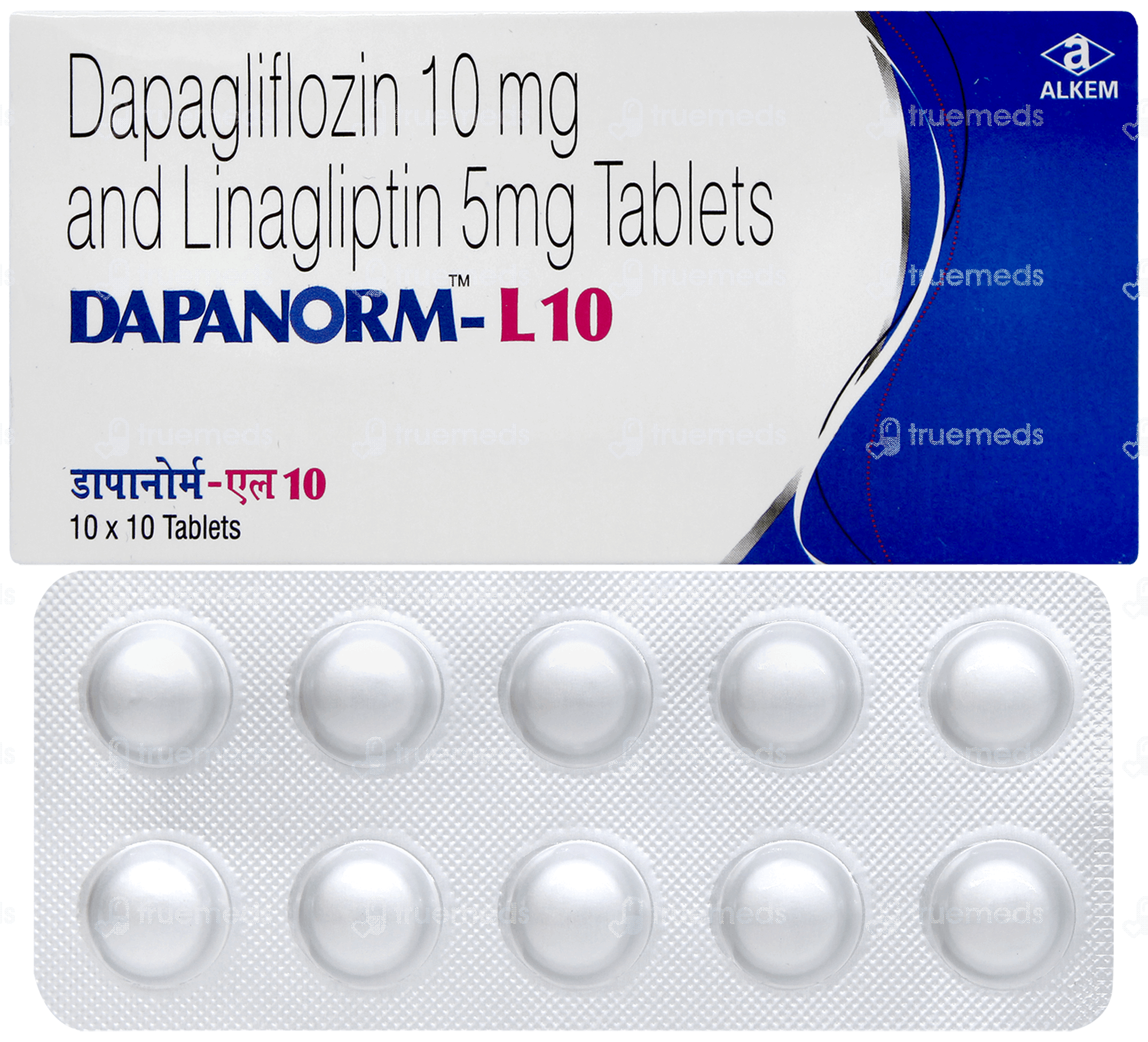 Dapanorm L 10 Mg Tablet 10 - Uses, Side Effects, Dosage, Price | Truemeds