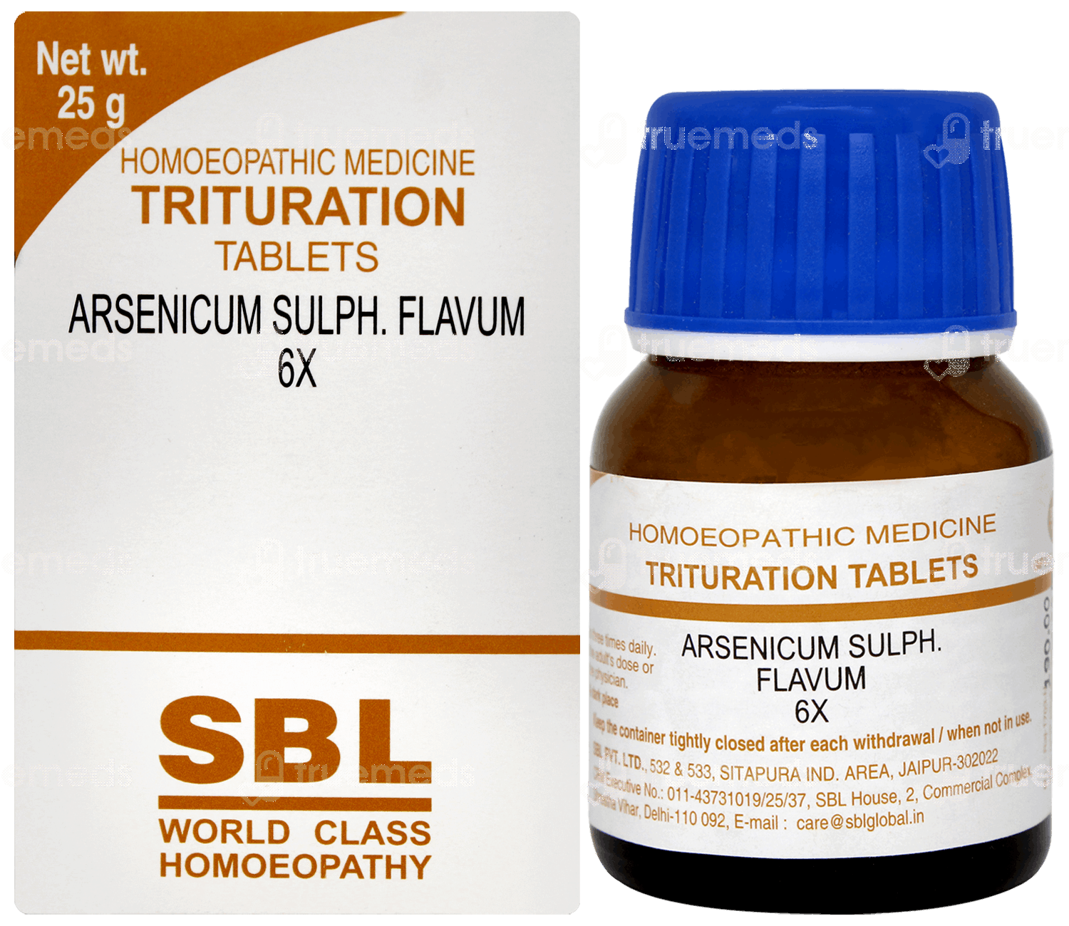 Sbl Arsenicum Sulph Flavum 6x Trituration Tablet 25 Gm - Uses, Side ...