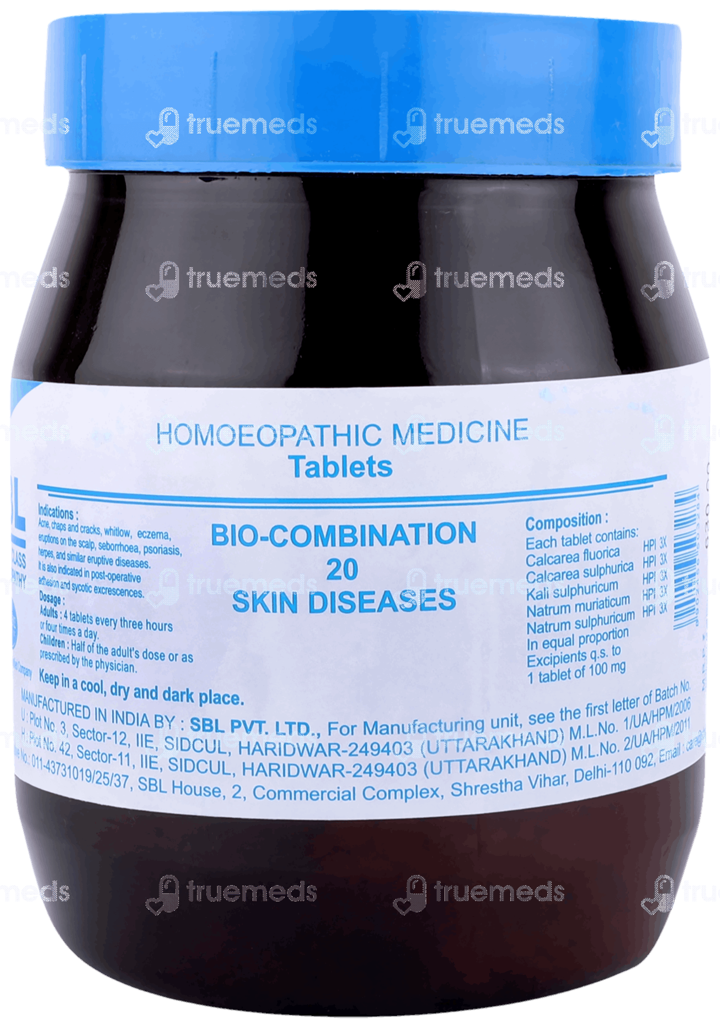 Sbl Bio Combination 20 Tablet 450 Gm - Uses, Side Effects, Dosage ...