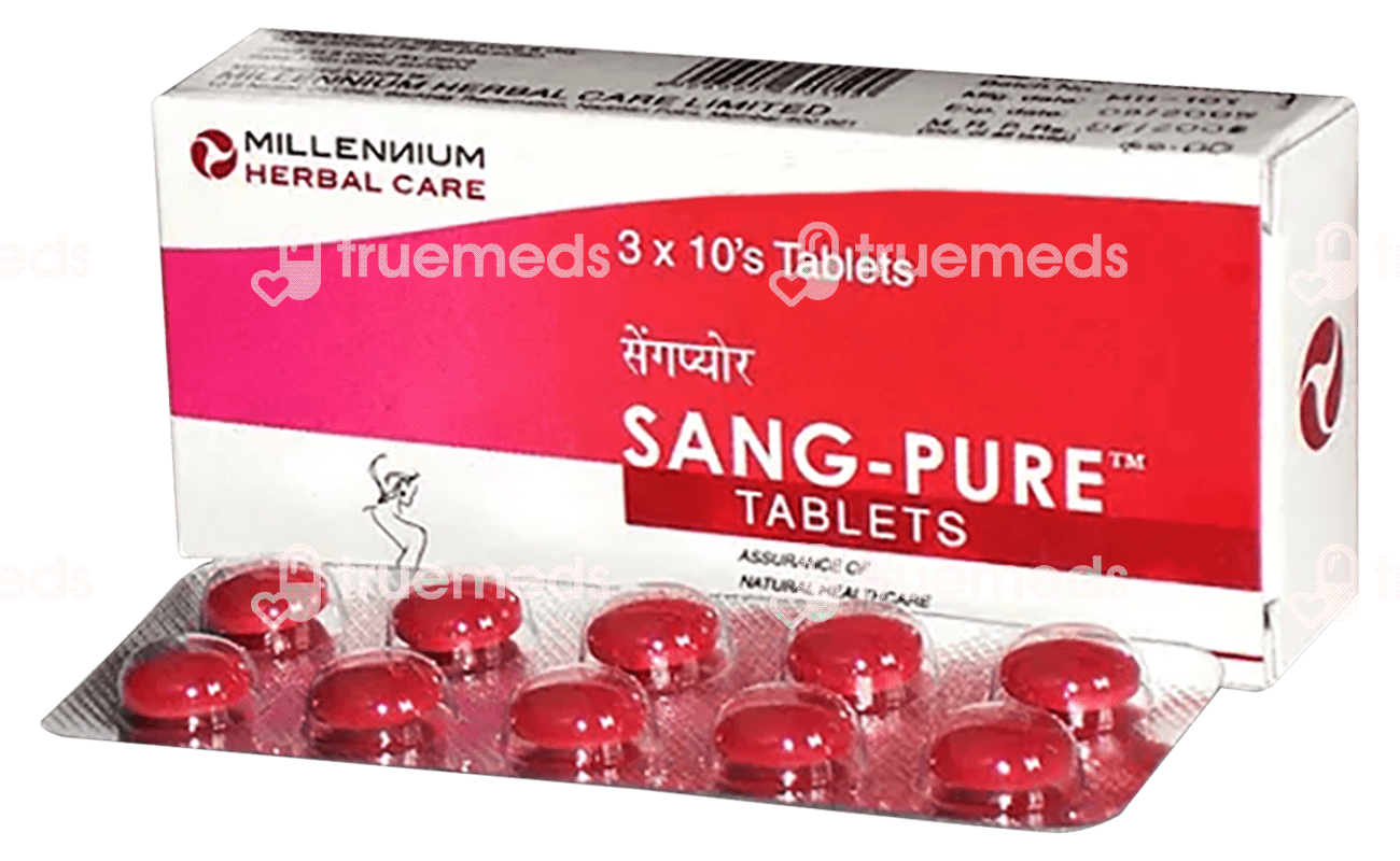 Millennium Herbal Care Sang Pure Tablet 10 - Uses, Side Effects, Dosage ...