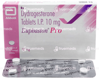 Duphaston Pro 10 Mg Tablet 4 - Uses, Side Effects, Dosage, Price | Truemeds