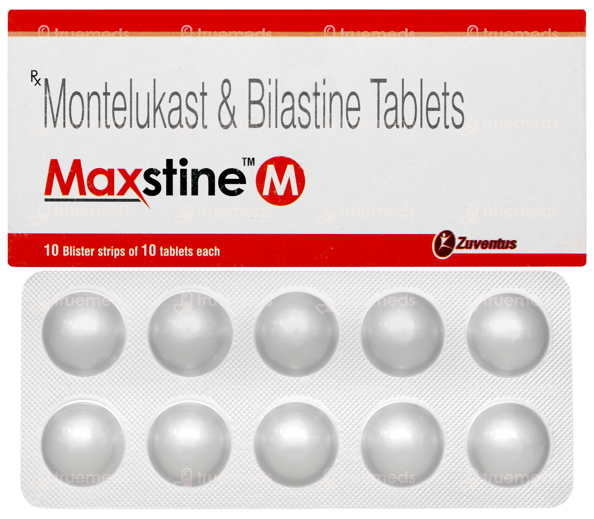 Maxstine M 2010 Mg Tablet 10 - Uses, Side Effects, Dosage, Price | Truemeds