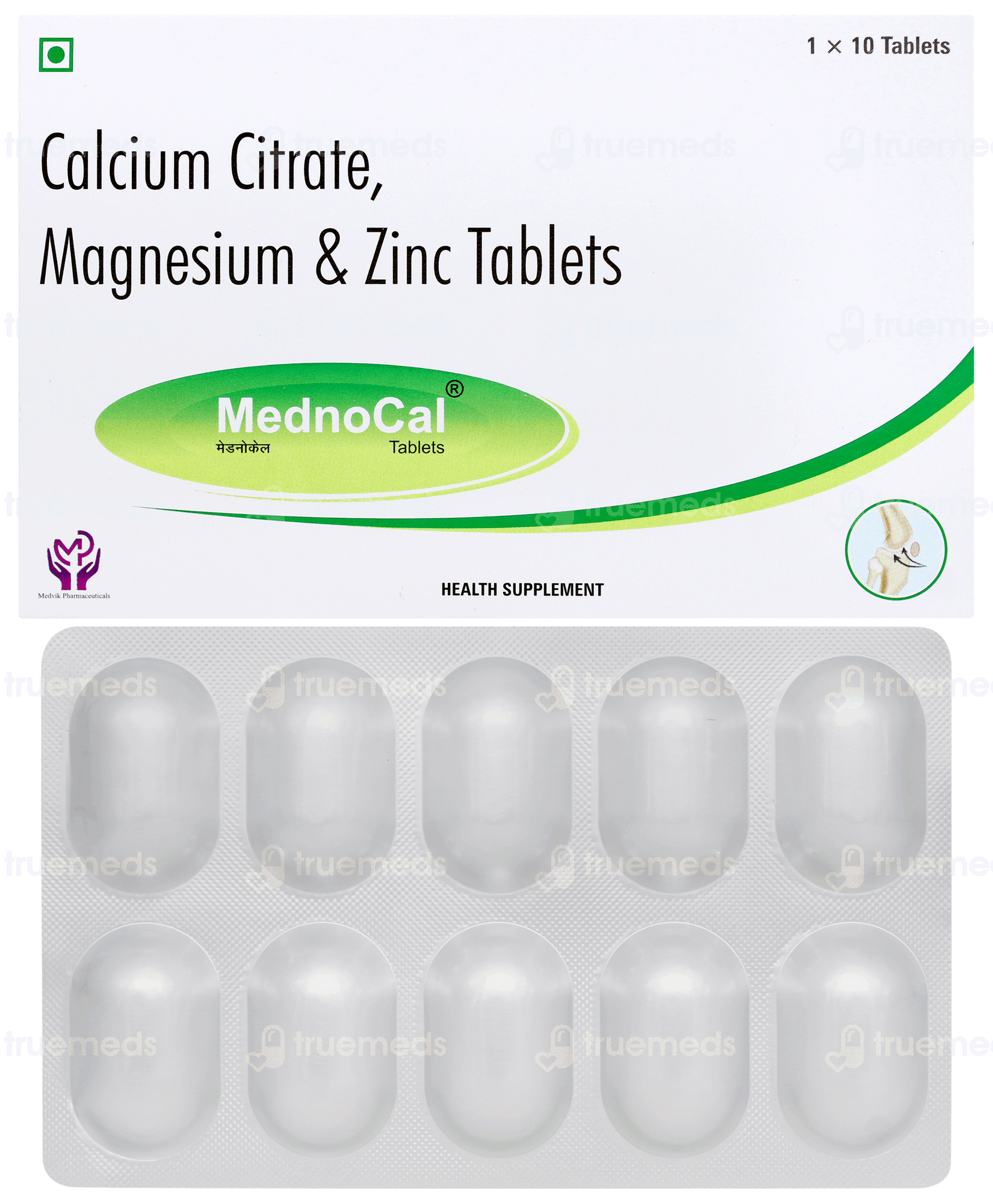 Mednocal Tablet 10 - Uses, Side Effects, Dosage, Price | Truemeds