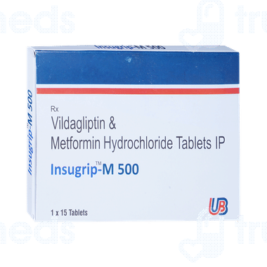 Insugrip M 500 Tablet 15: Uses, Side Effects, Price & Substitutes