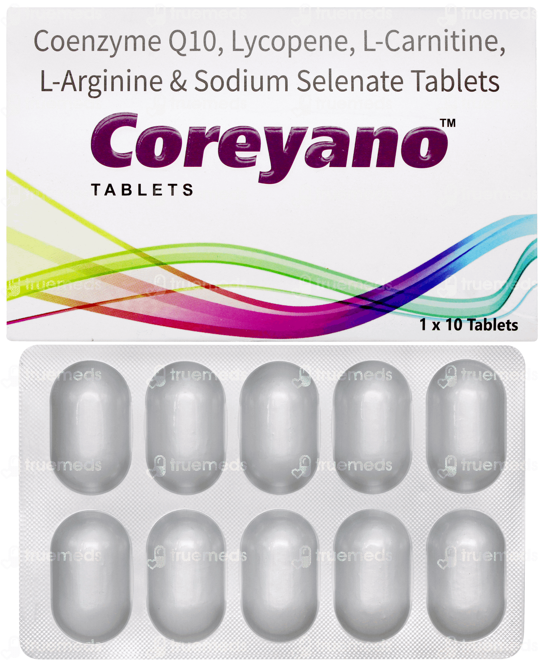 Coreyano Tablet 10 - Uses, Side Effects, Dosage, Price | Truemeds