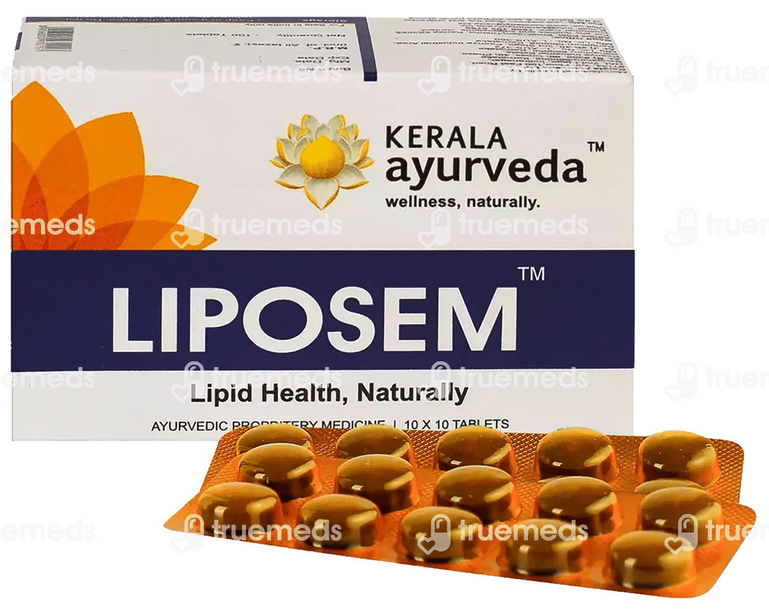 Kerala Ayurveda Liposem Tablet 100 - Uses, Side Effects, Dosage, Price ...