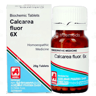 Adel Calcarea Fluor 6x Biochemic Tablet 20 Gm - Uses, Side Effects ...