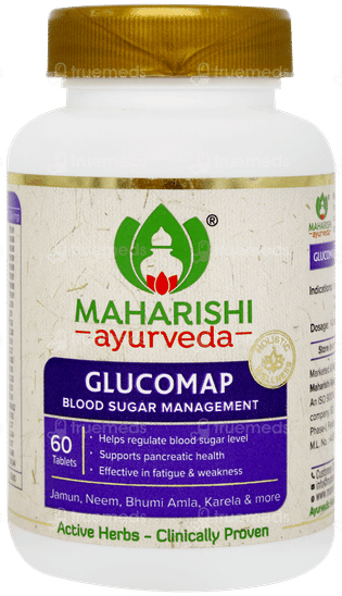 Maharishi Ayurveda Glucomap Tablet 60 - Uses, Side Effects, Dosage ...