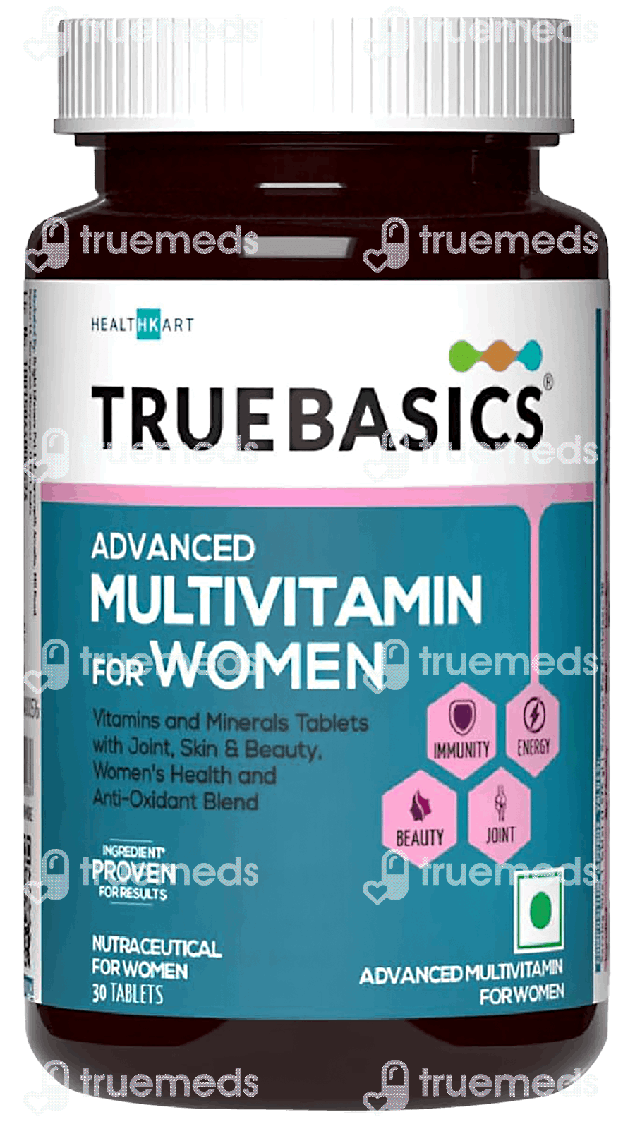 Truebasics Advanced Multivitamin For Women Tablet 30 - Uses, Side ...