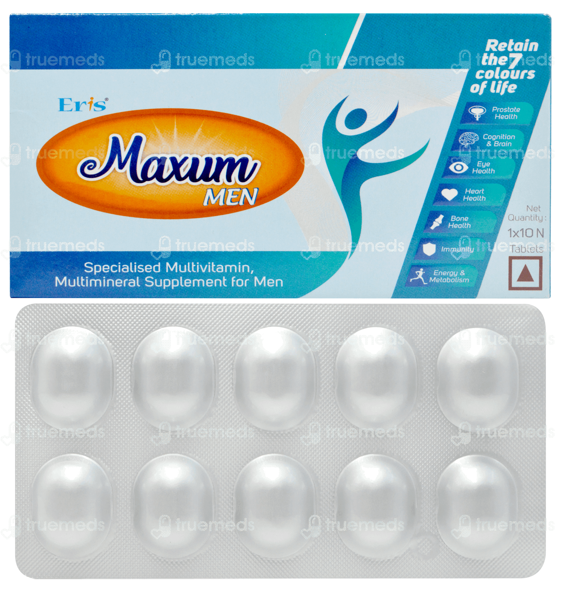 Maxum Men Non Veg Tablet 10 - Uses, Side Effects, Dosage, Price | Truemeds
