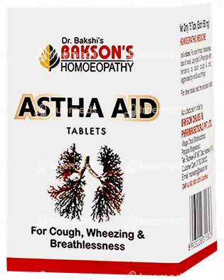 Bakson Astha Aid Tablet 75 - Uses, Side Effects, Dosage, Price | Truemeds