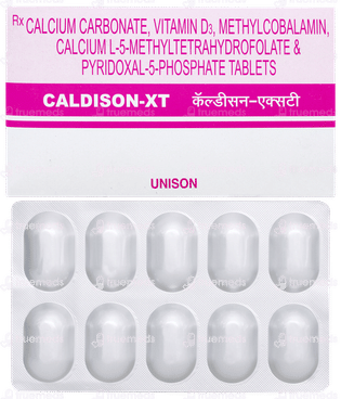 Caldison Xt Tablet 10 - Uses, Side Effects, Dosage, Price | Truemeds