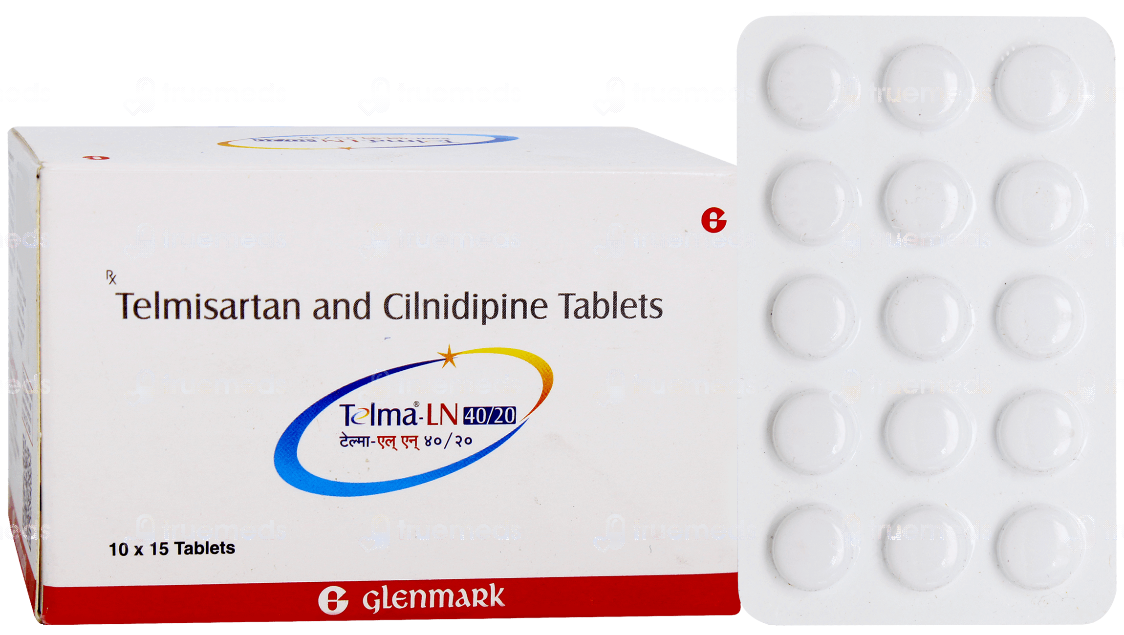 Telma Ln 2040 Tablet 15 - Uses, Side Effects, Dosage, Price | Truemeds