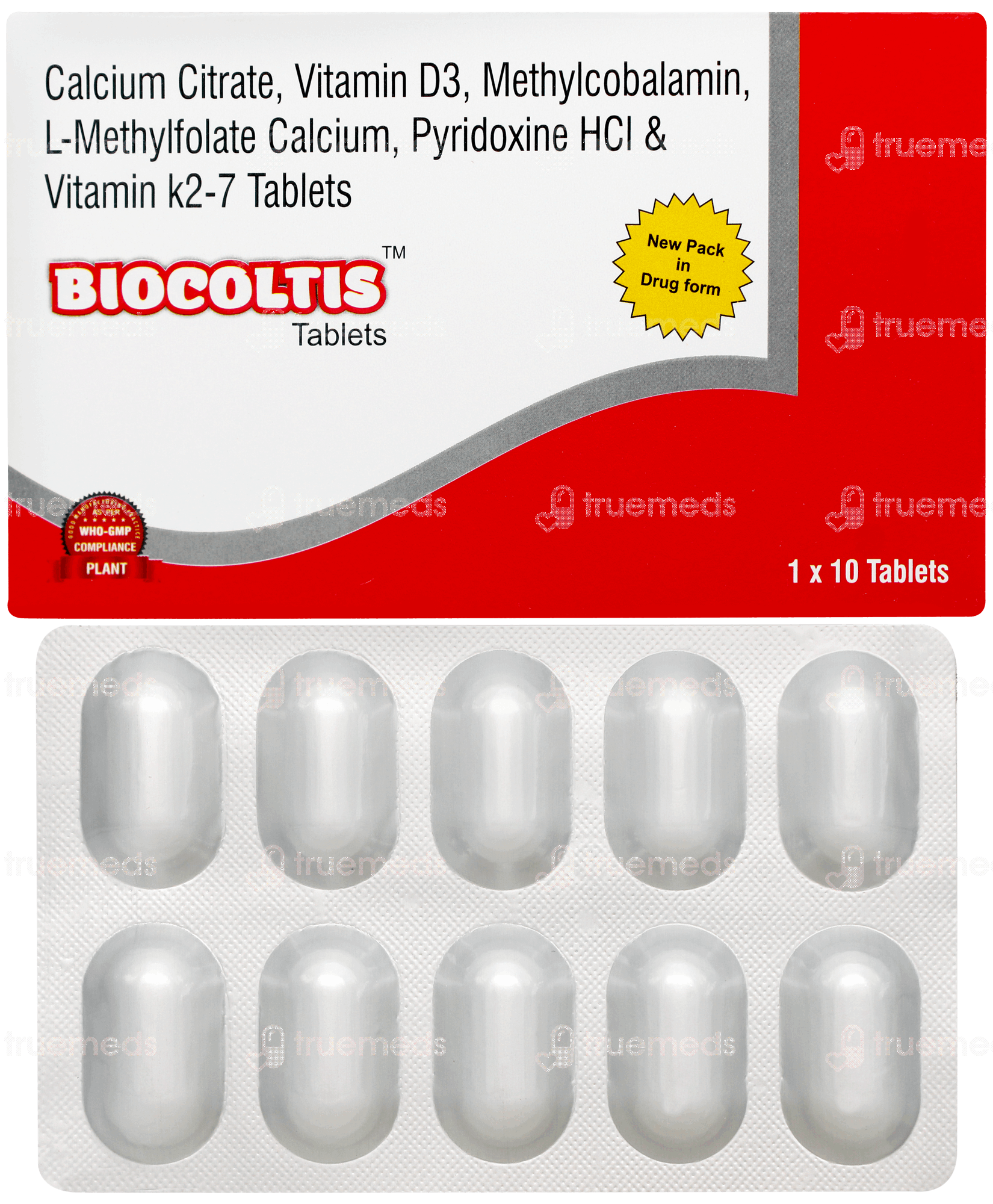 Biocoltis Tablet 10 - Uses, Side Effects, Dosage, Price | Truemeds