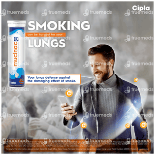 Mucinac C Strawberry Flavour Effervescent Tablet 15 - Uses, Side ...