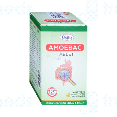 Unjha Amoebac Tablet 25 - Uses, Side Effects, Dosage, Price | Truemeds