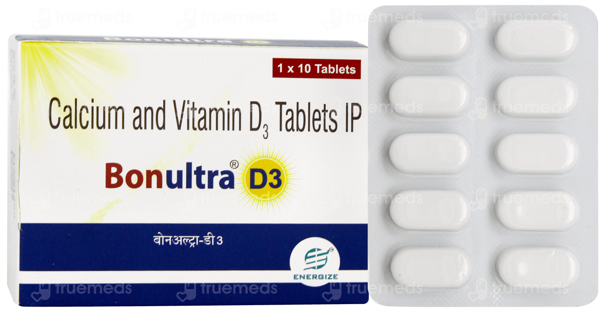 Bonultra D3 Tablet 10 - Uses, Side Effects, Dosage, Price | Truemeds