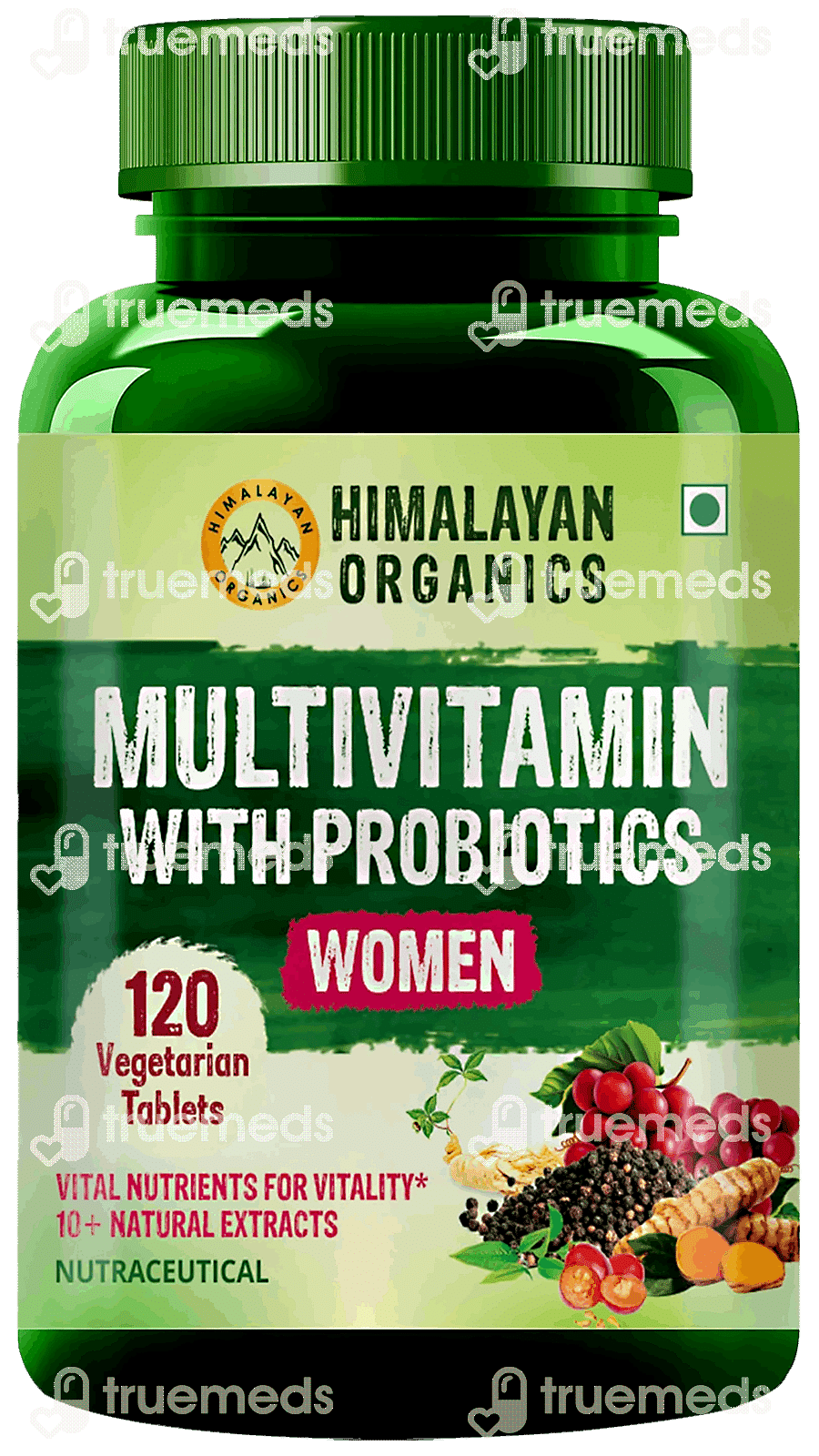 Himalayan Organics Multivitamin With Probiotics For Women Tablet 120