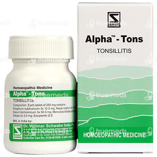 Dr Willmar Alpha Tons Tablet 40 - Uses, Side Effects, Dosage, Price ...