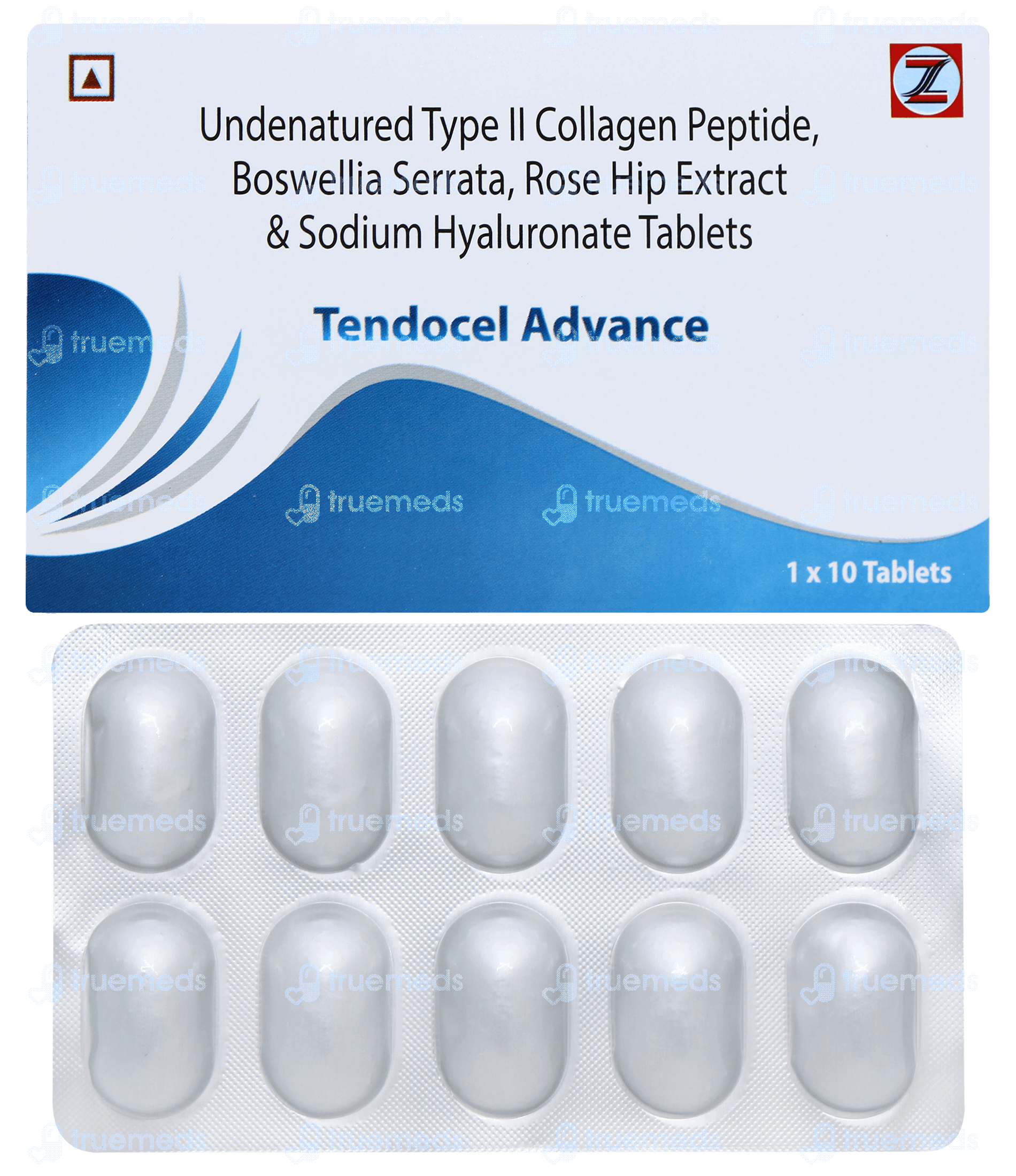Tendocel Advance Tablet 10 - Uses, Side Effects, Dosage, Price | Truemeds