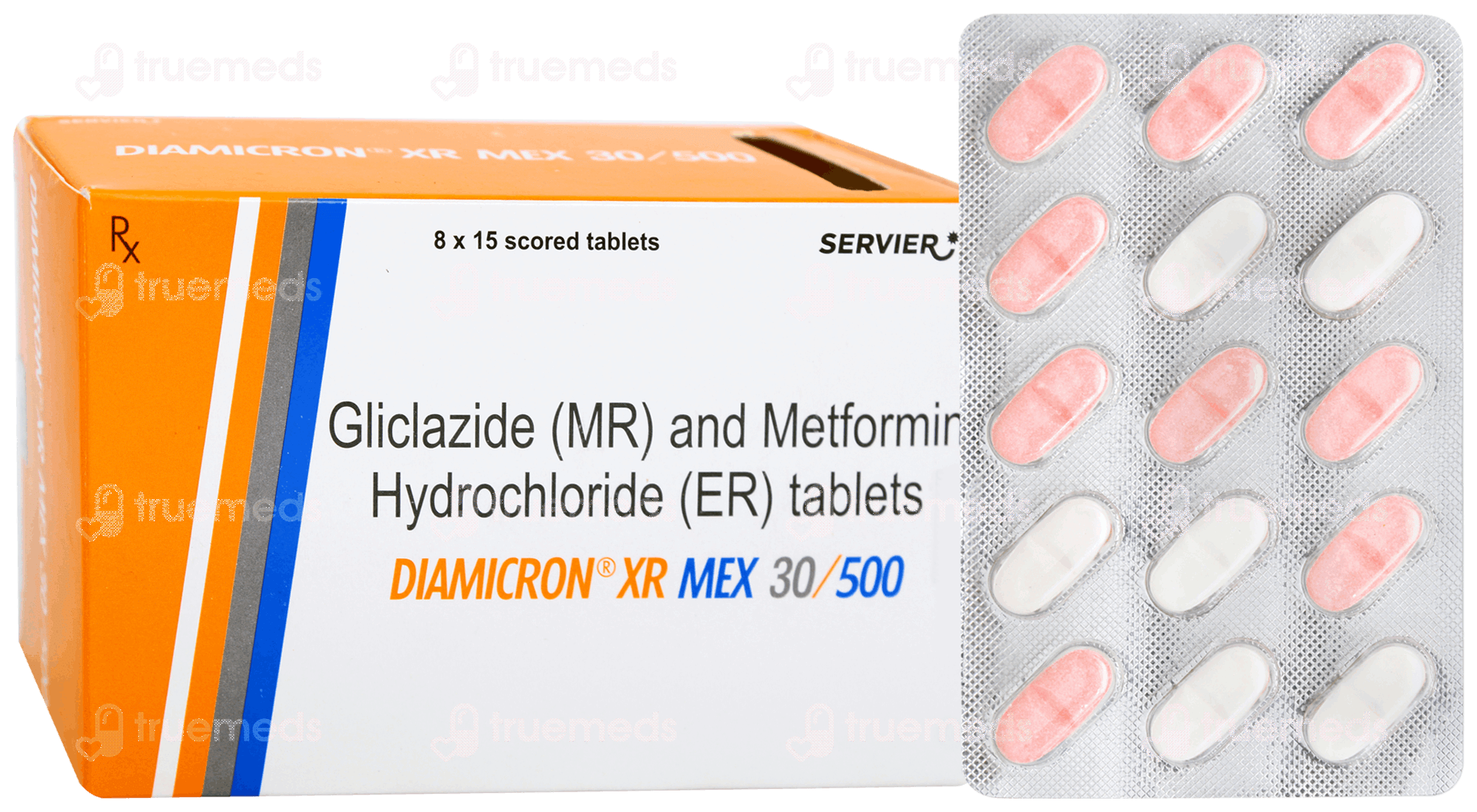 Diamicron Xr Mex 30/500 Tablet 15: Uses, Side Effects, Price & Substitutes