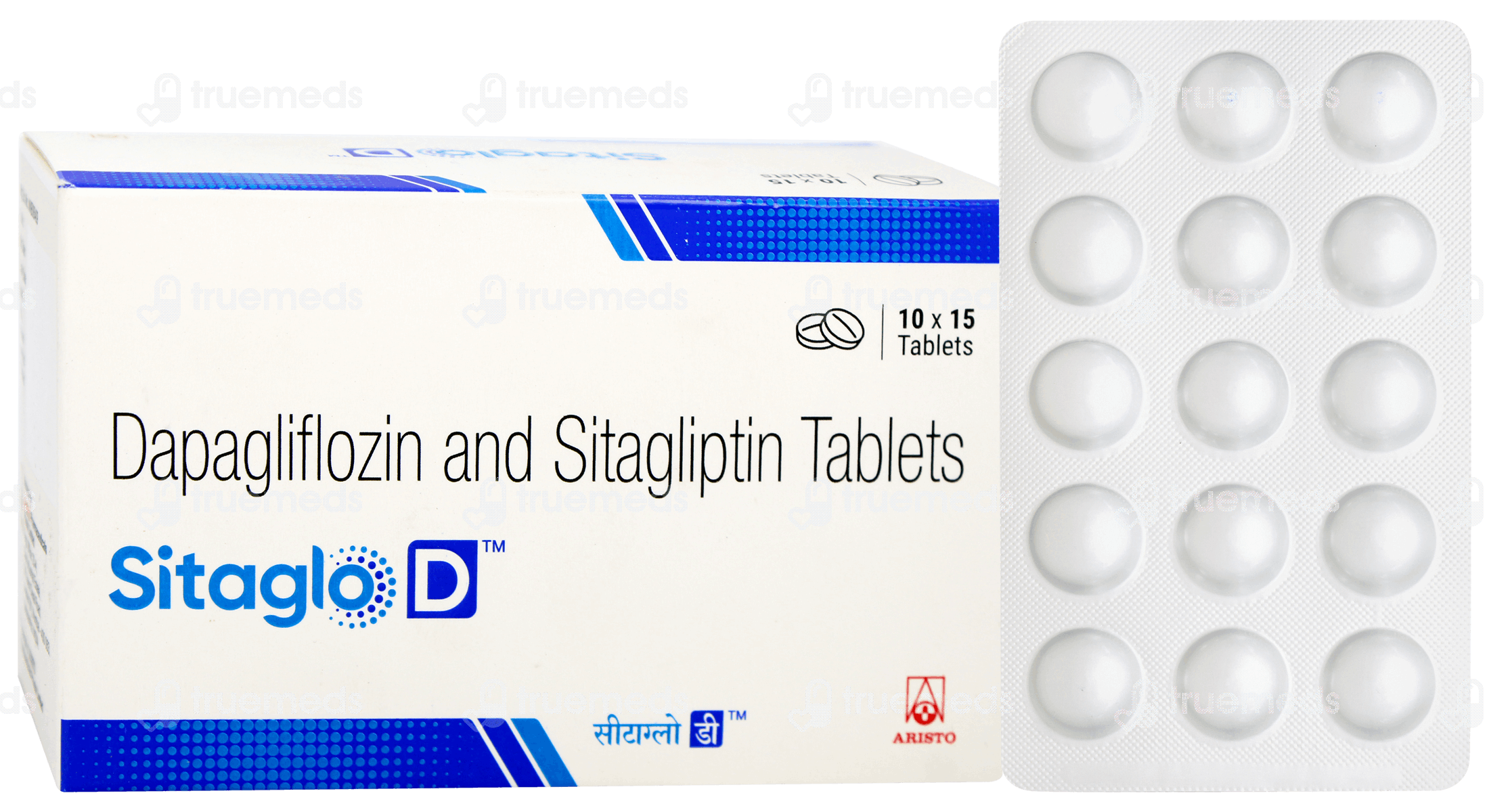 Sitaglo D 10100 Mg Tablet 15 - Uses, Side Effects, Dosage, Price | Truemeds