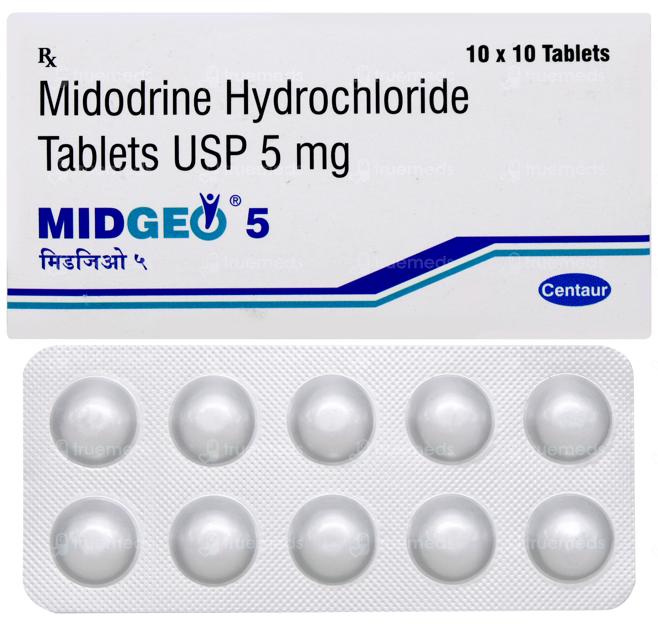 Midgeo 5 Mg Tablet 10 - Uses, Side Effects, Dosage, Price | Truemeds