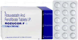Rozucor F 5 Tablet 15 - Uses, Side Effects, Dosage, Price | Truemeds