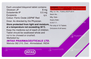 Silotime D Tablet 15 - Uses, Side Effects, Dosage, Price | Truemeds