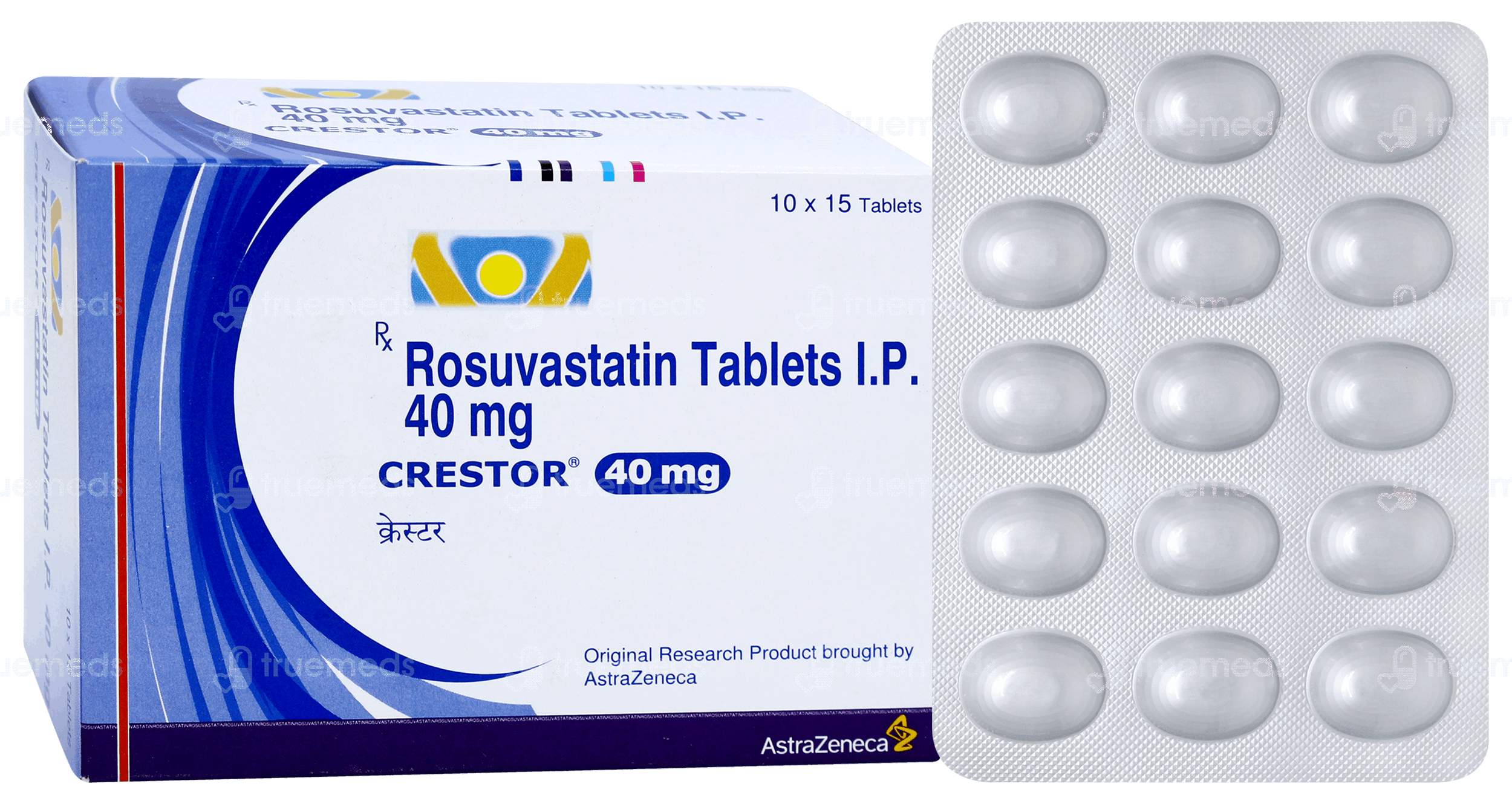 Crestor 40mg Tablet 15: Uses, Side Effects, Price & Substitutes