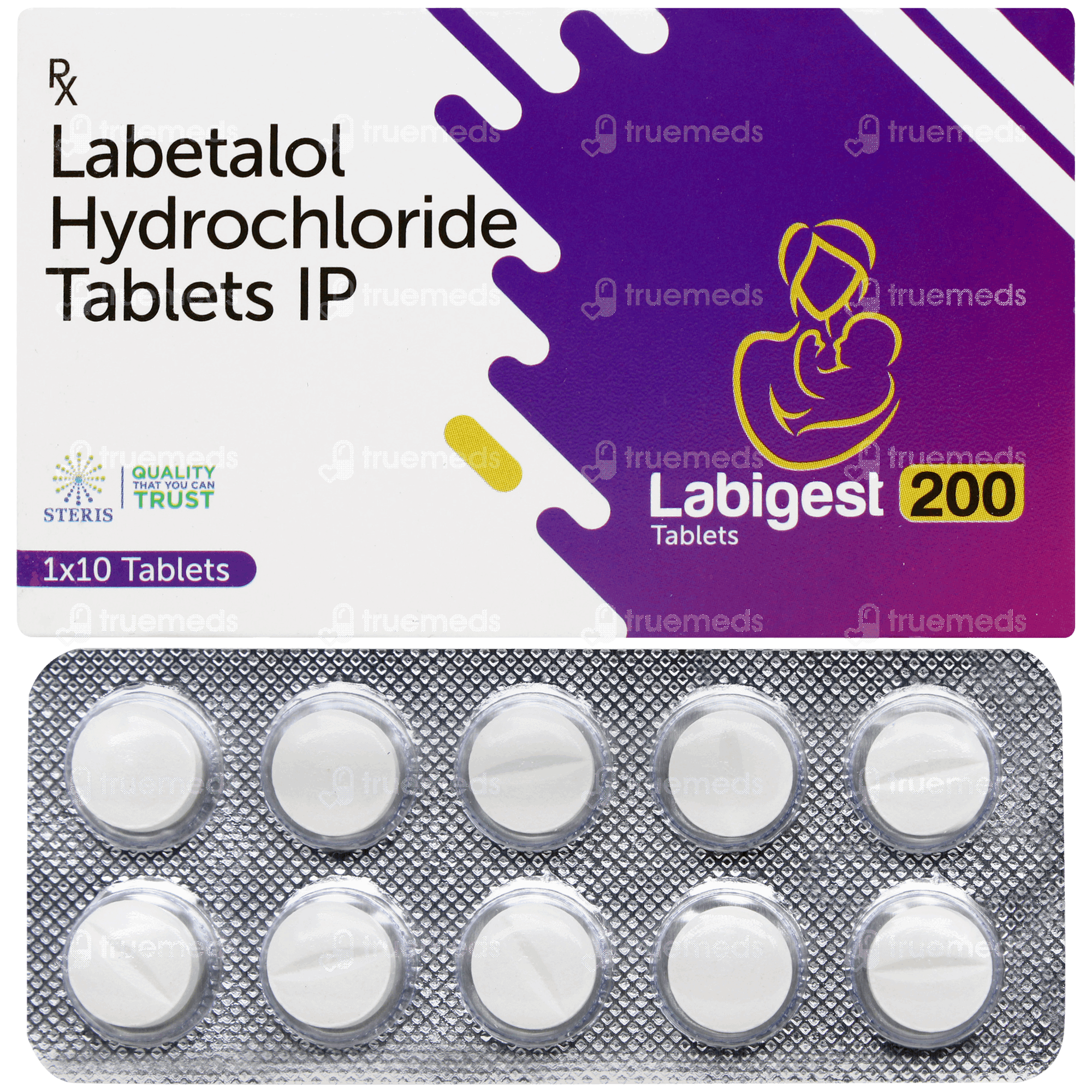 Labigest 200 Mg Tablet 10 - Uses, Side Effects, Dosage, Price | Truemeds
