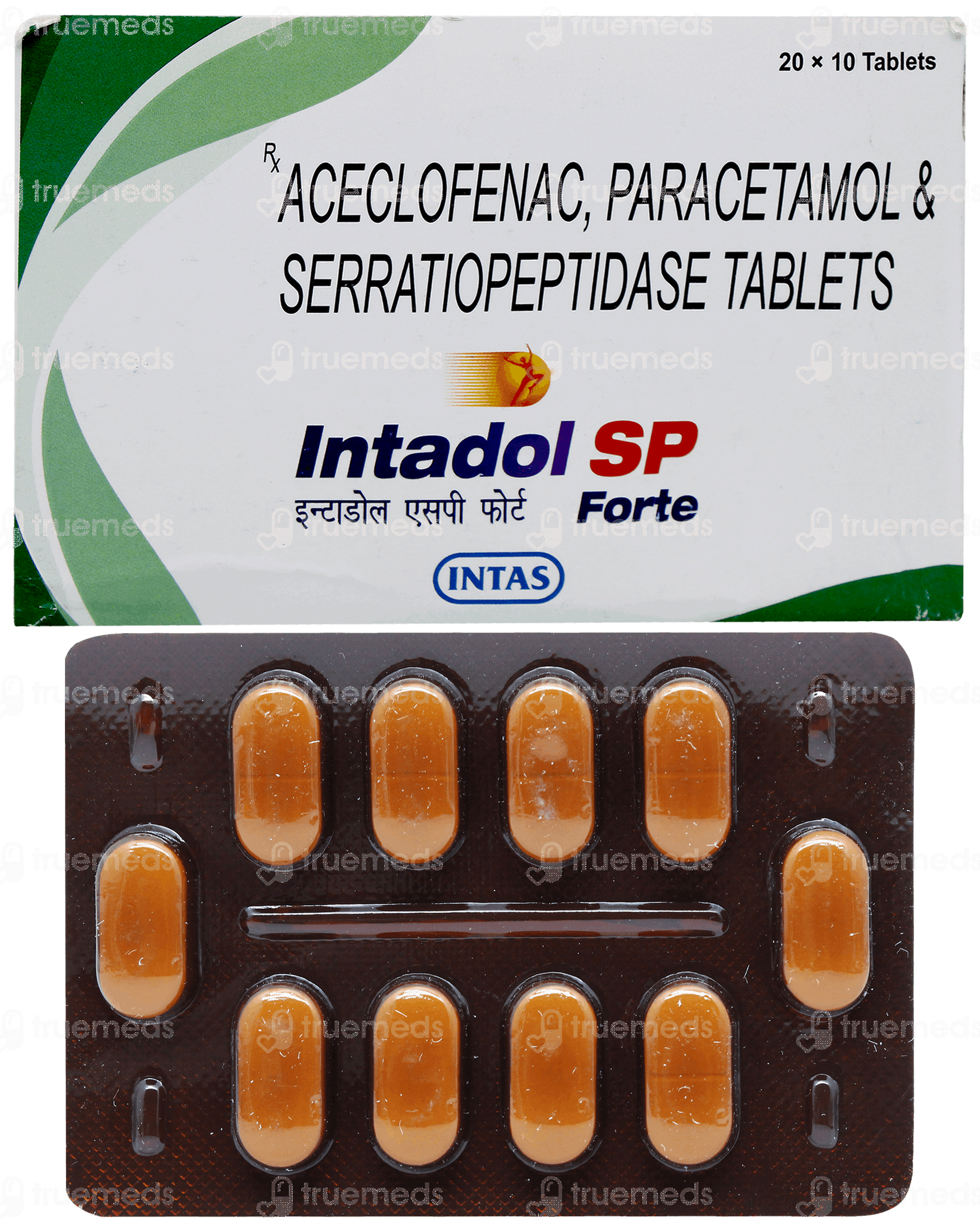 Intadol Sp Forte Tablet 10: Uses, Side Effects, Price & Substitutes