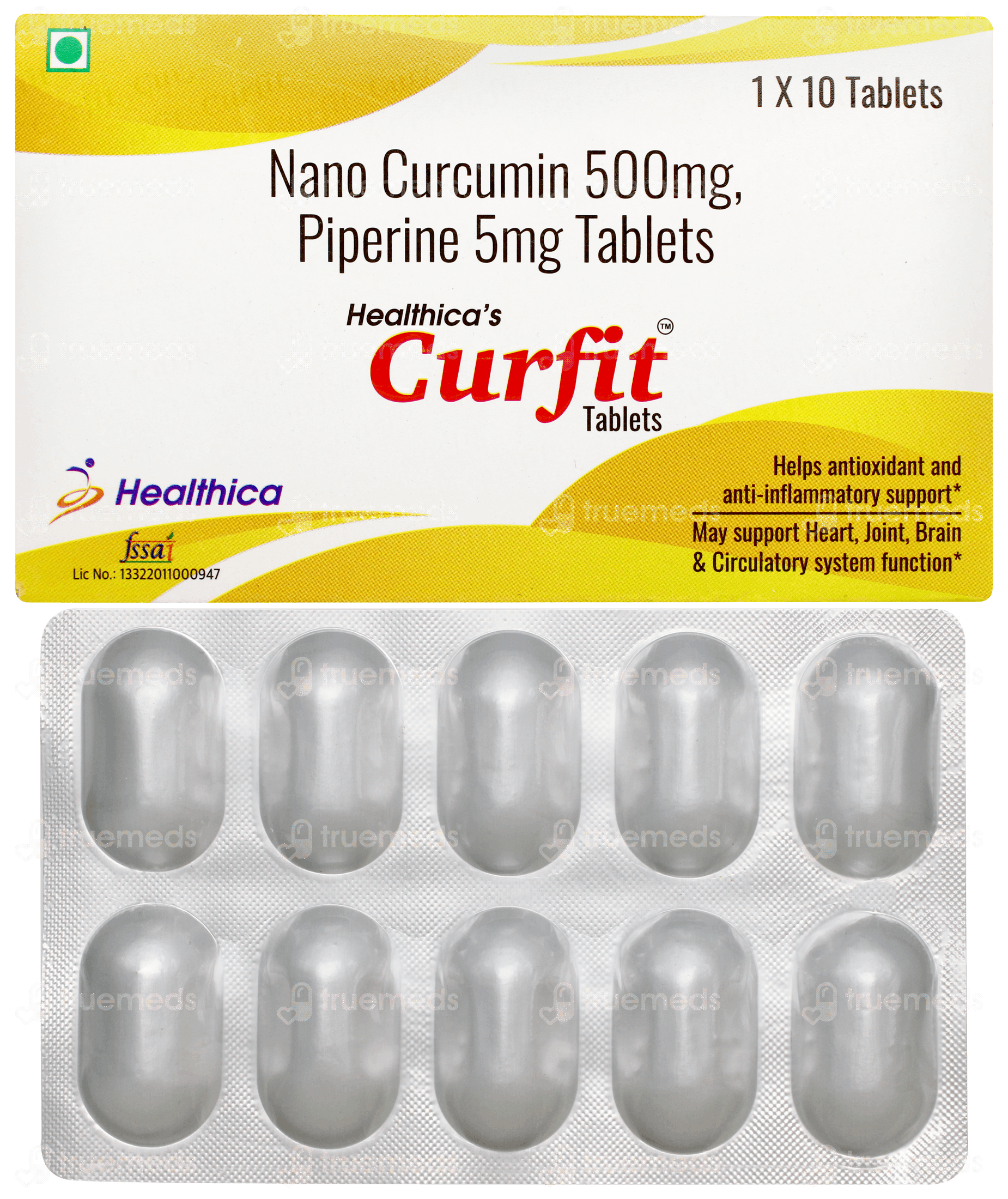 Curfit Tablet 10 - Uses, Side Effects, Dosage, Price | Truemeds