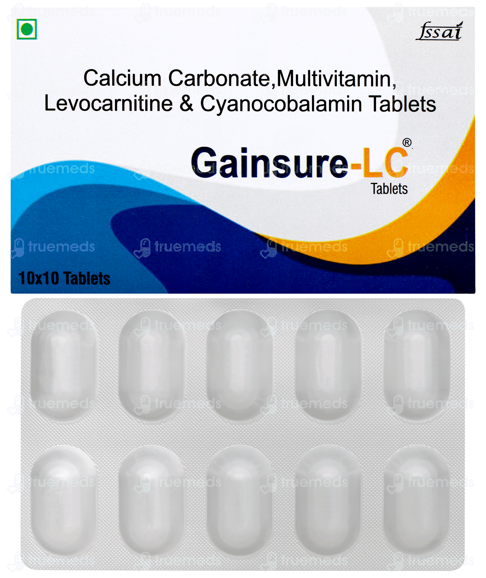 Gainsure Lc Tablet 10 - Uses, Side Effects, Dosage, Price | Truemeds