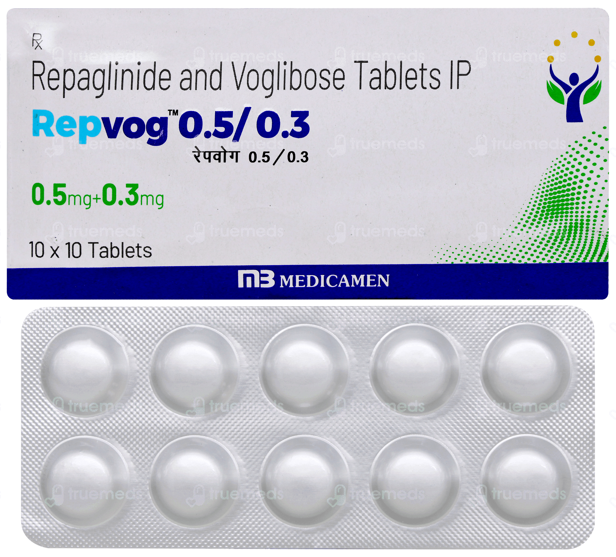 Repvog 0305 Mg Tablet 10 - Uses, Side Effects, Dosage, Price | Truemeds