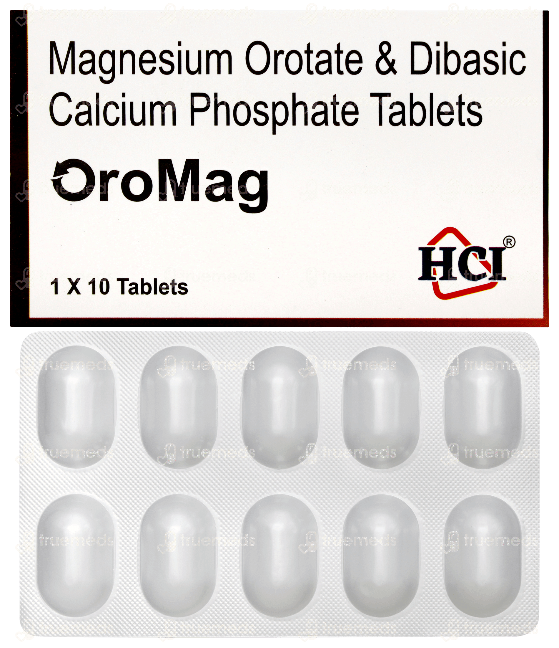 Oromag Tablet 10 - Uses, Side Effects, Dosage, Price | Truemeds