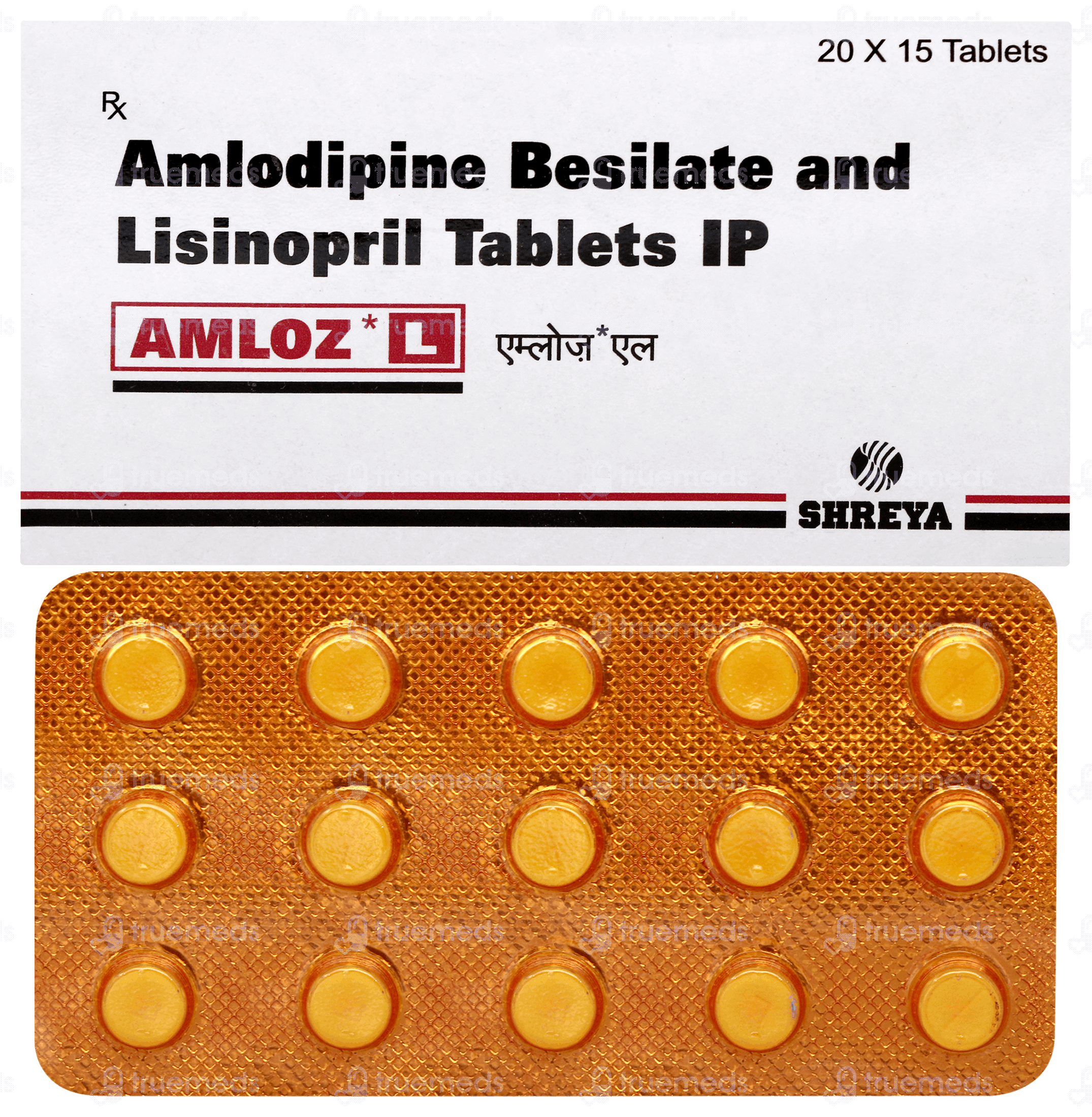 Amloz L Tablet 15 - Uses, Side Effects, Dosage, Price | Truemeds