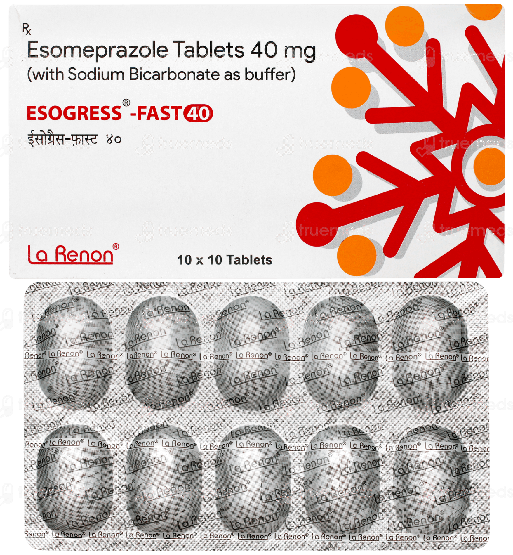 Esogress Fast 40 Tablet: Uses, Side Effects, Price & Substitutes