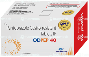 Odpep 40 Mg Tablet 15 - Uses, Side Effects, Dosage, Price | Truemeds