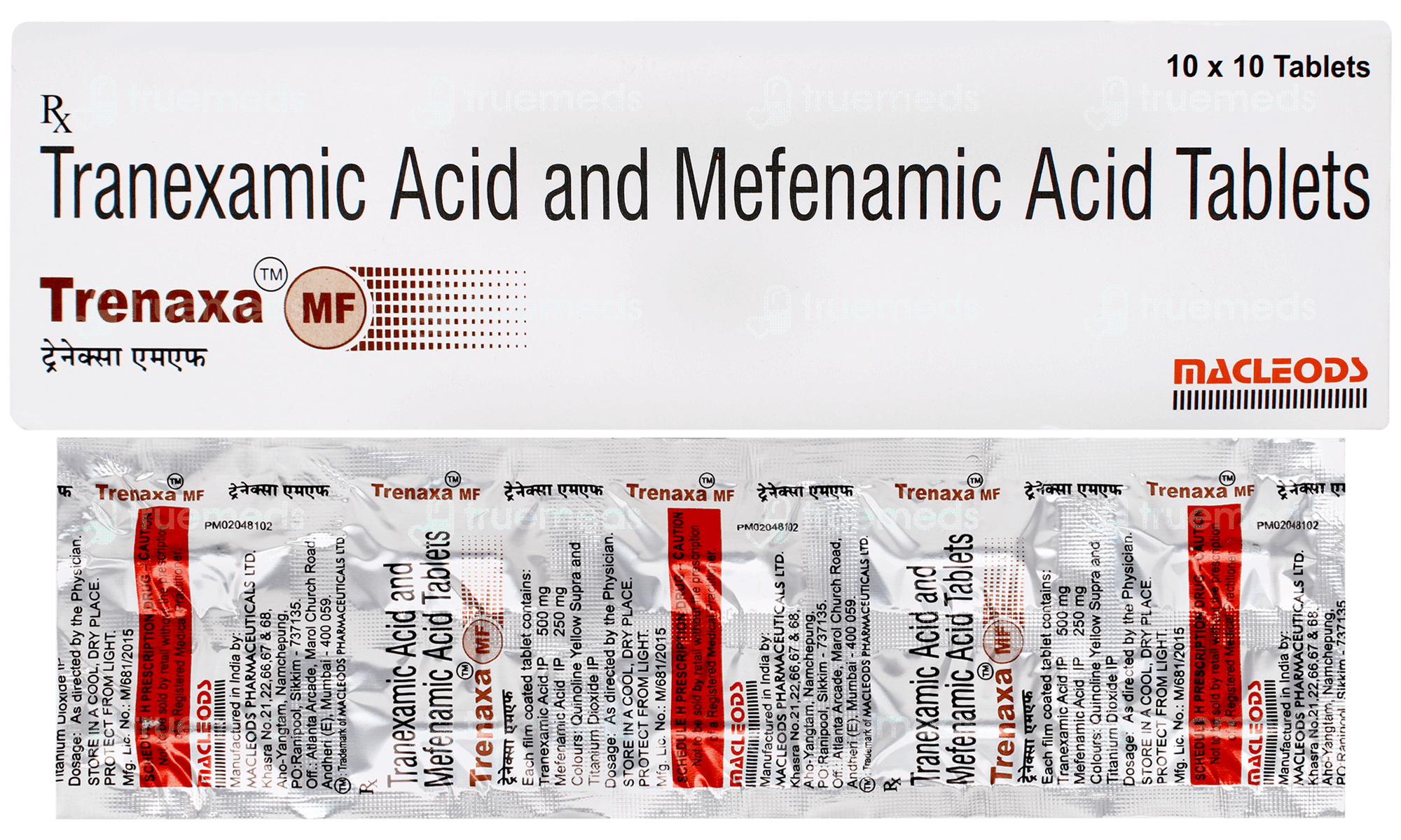 Trenaxa Mf Tablet – Menstrual Pain & Heavy Bleeding Relief
