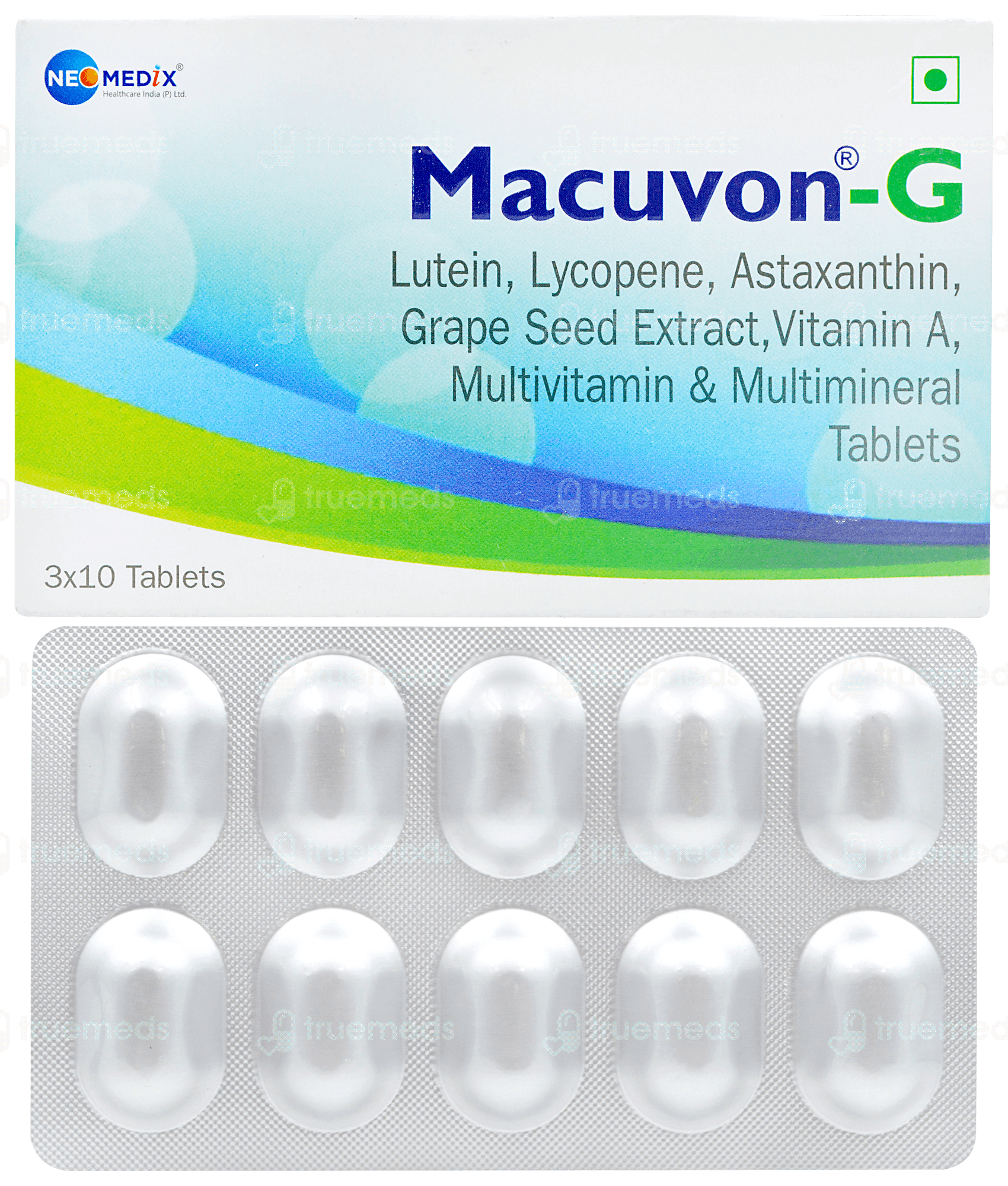 Macuvon G Tablet 10 - Uses, Side Effects, Dosage, Price | Truemeds