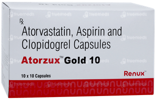 Atorzux Gold 10 Mg Tablet 10 - Uses, Side Effects, Dosage, Price | Truemeds