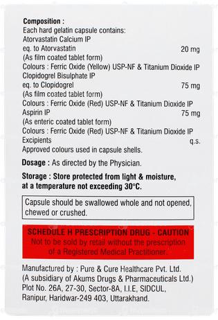Atorzux Gold 20 Mg Tablet 10 - Uses, Side Effects, Dosage, Price | Truemeds