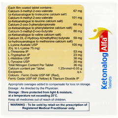 Ketonalog Alfa Tablet 10 - Uses, Side Effects, Dosage, Price | Truemeds