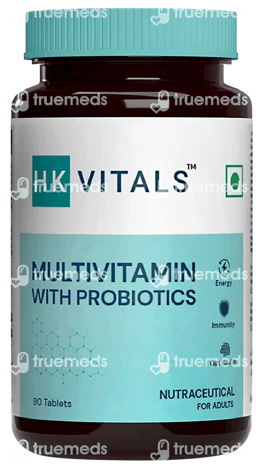 Hk Vitals Multivitamin With Probiotics Tablet 90 - Uses, Side Effects ...